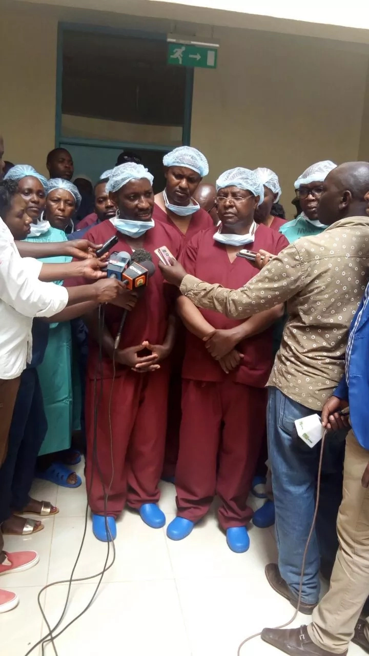 Embu Level 5 Hospital conducts its first ever brain surgery to remove a ...